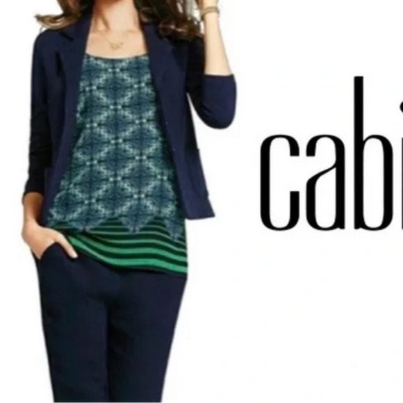 CAbi | Tops | Cabi Border Striped Tunic Cami Top Size M | Poshmark